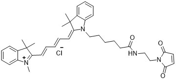 Cy5-马来酰亚胺 / Cy5 maleimide / 1437796-65-0 | 多荧生物_Duofluor